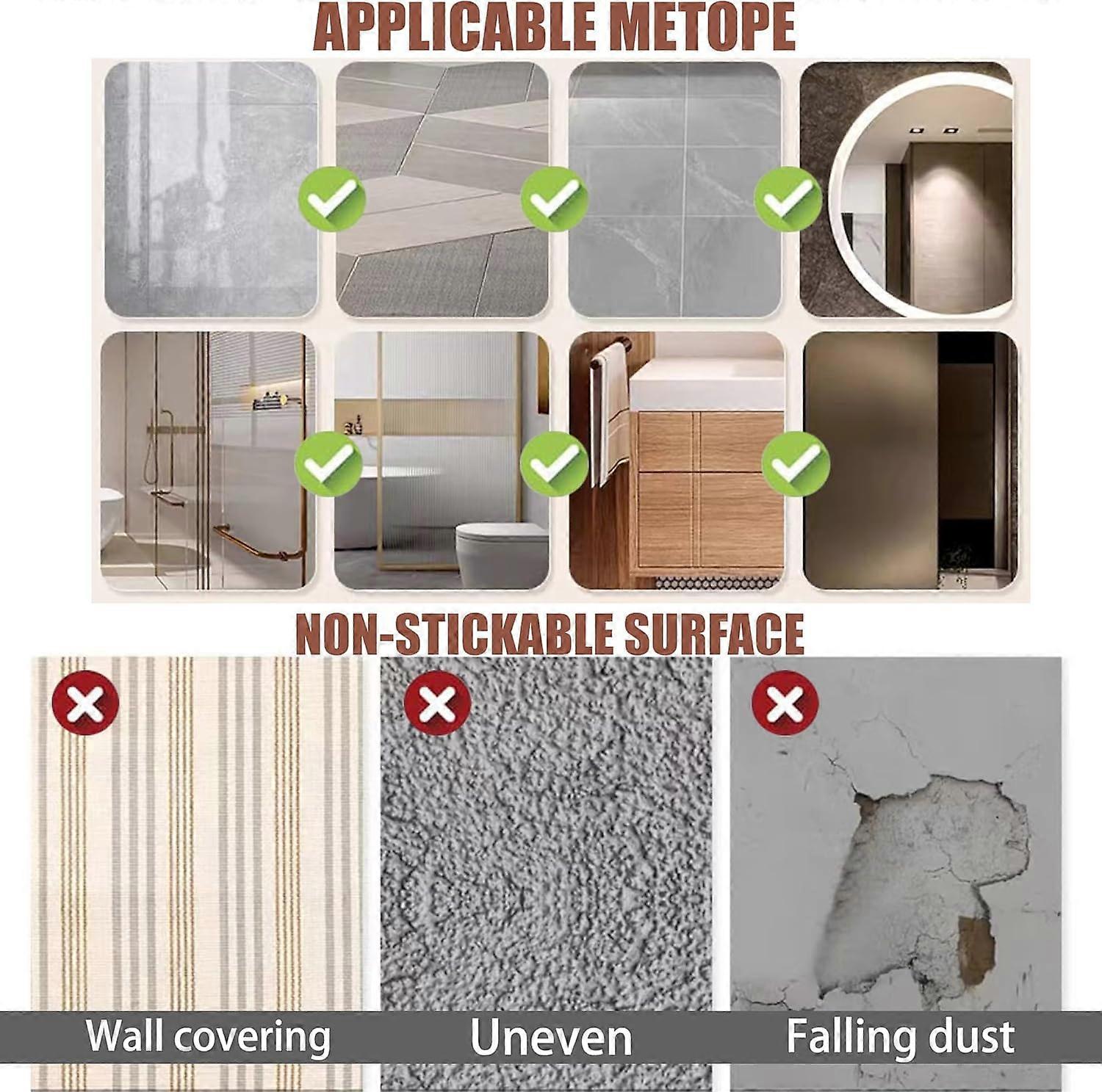 Pack of 24 Self-Adhesive Picture Hangers No Drilling - Self-Adhesive ...