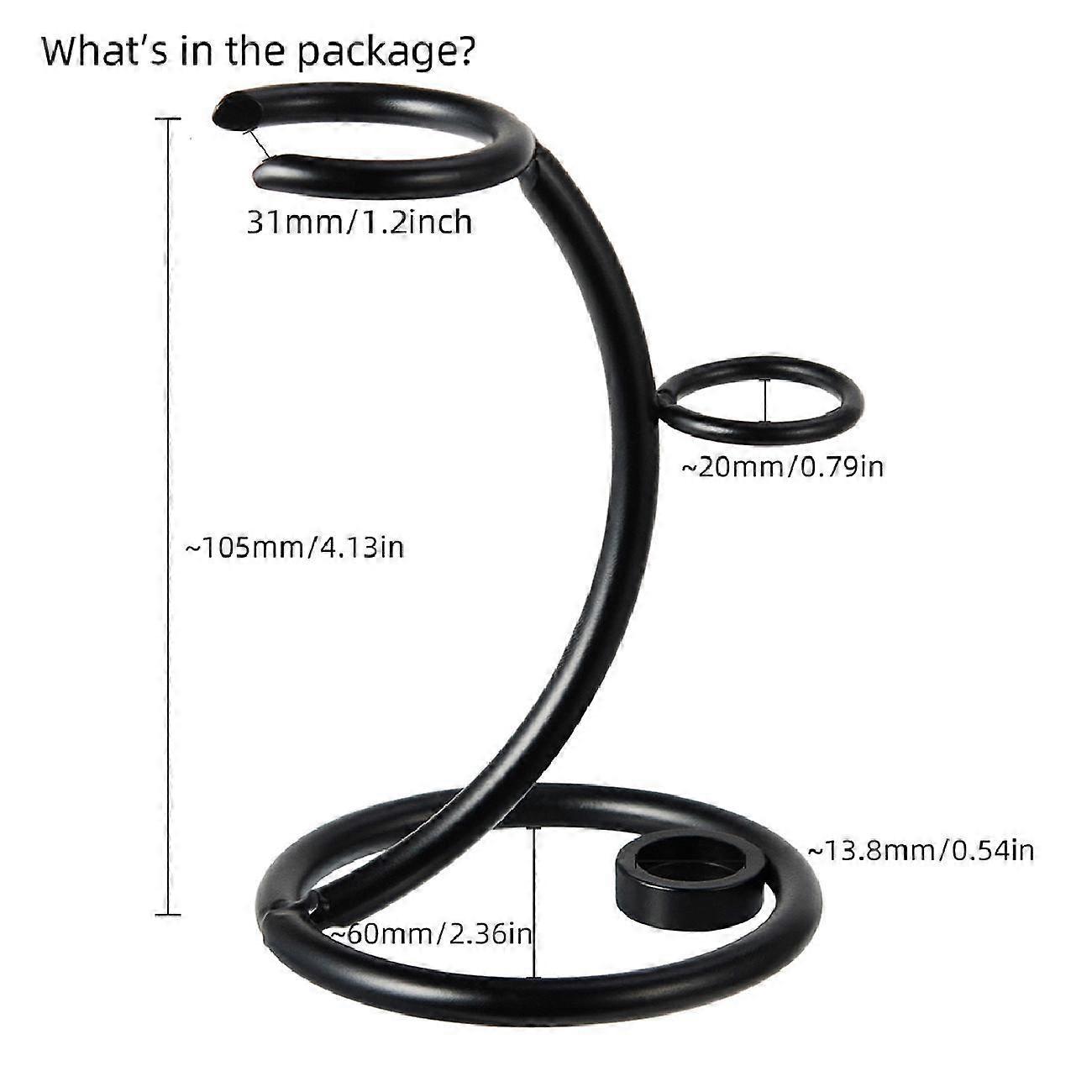 Metal Shaving Brush and Razor Holder Shave Brush Stand Beard for Razor ...