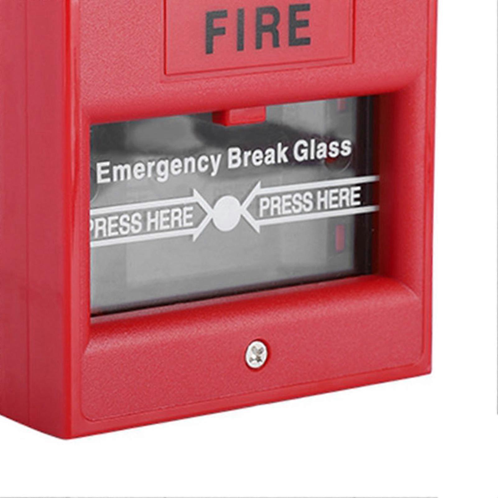 Emergency Exit Fire Alarm Button Release Security Glass Break Alarm ...