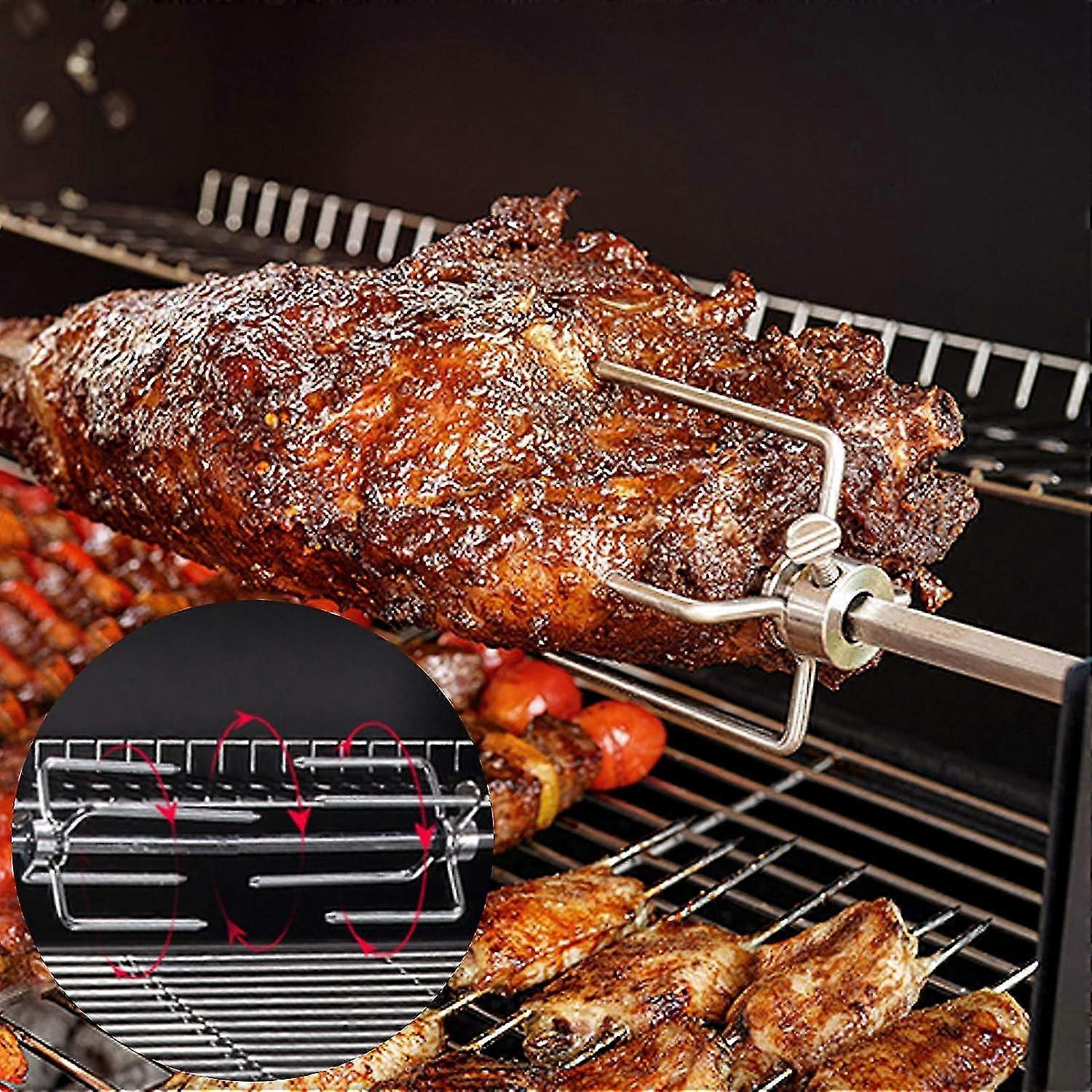 Pcs Fork Rotisserie Spit Barbecue Fork For Grill Rotisserie Bbq Tool ...