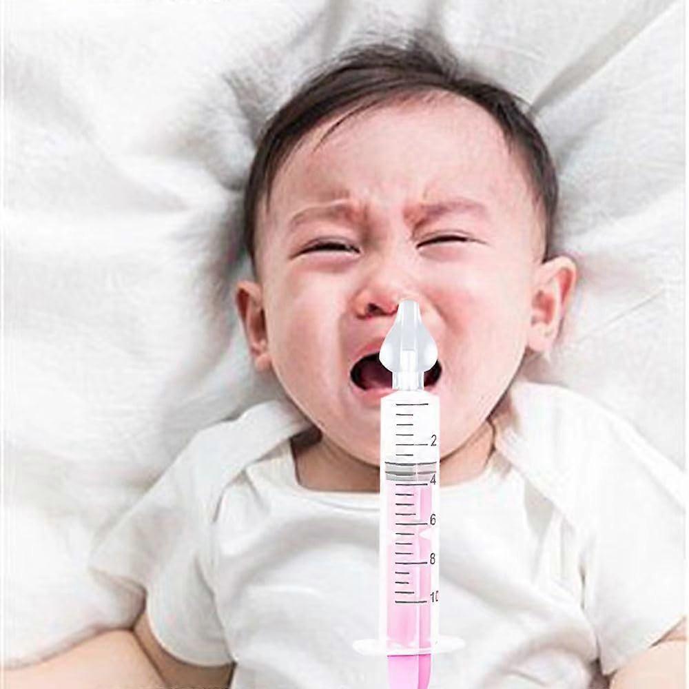 Baby Nasal Rinse with Silicone Nasal Suction Tip, Nasal Cleaning System ...