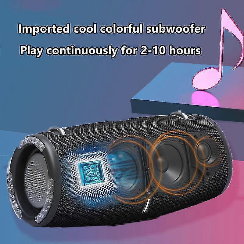 100w High Power Wireless Tws Subwoofer Portable Waterproof Card Speaker ...