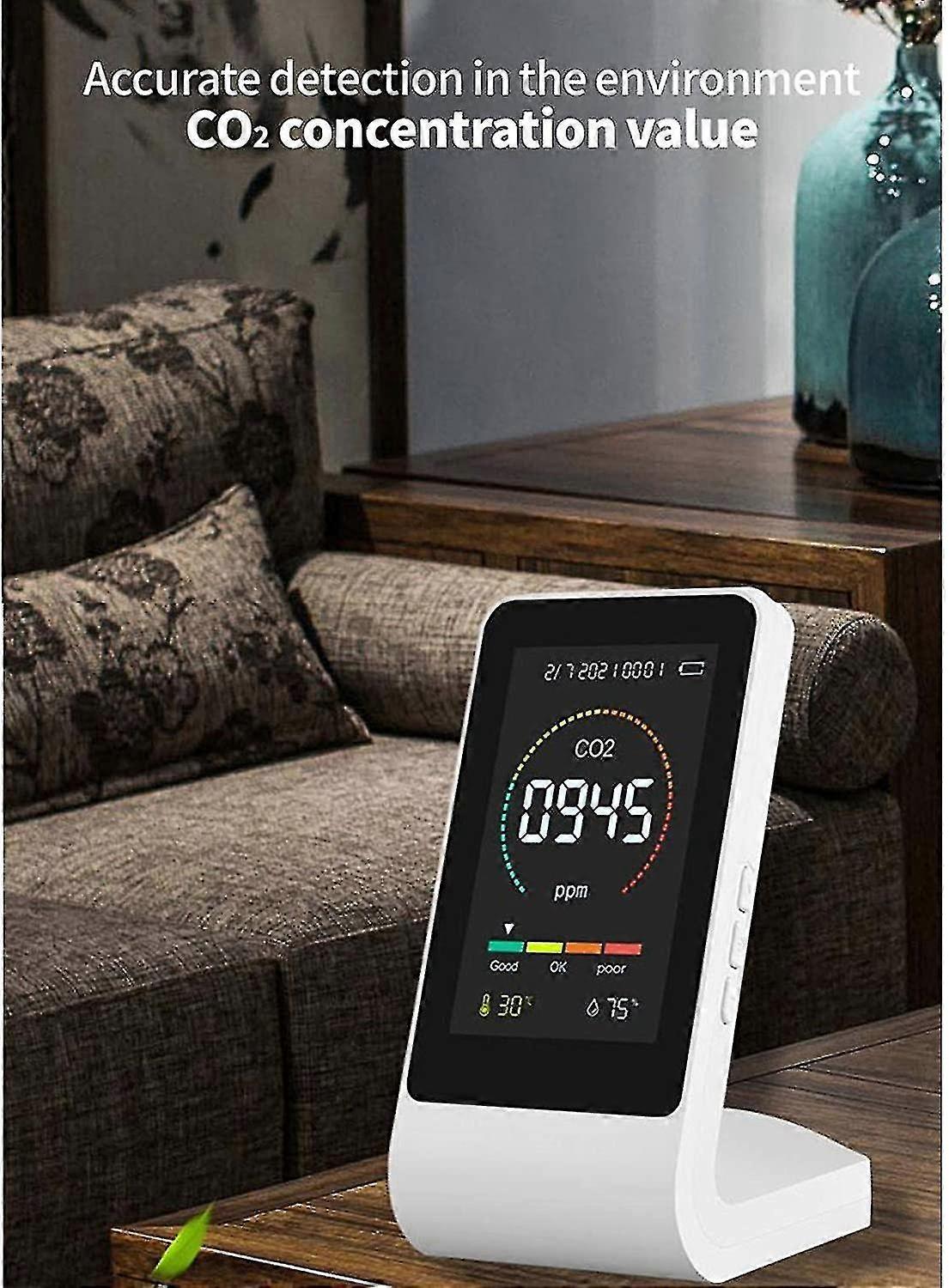 Indoor Co2 Meter, Co2 Carbon Dioxide Detector, Co2 Meter Indoor Air ...