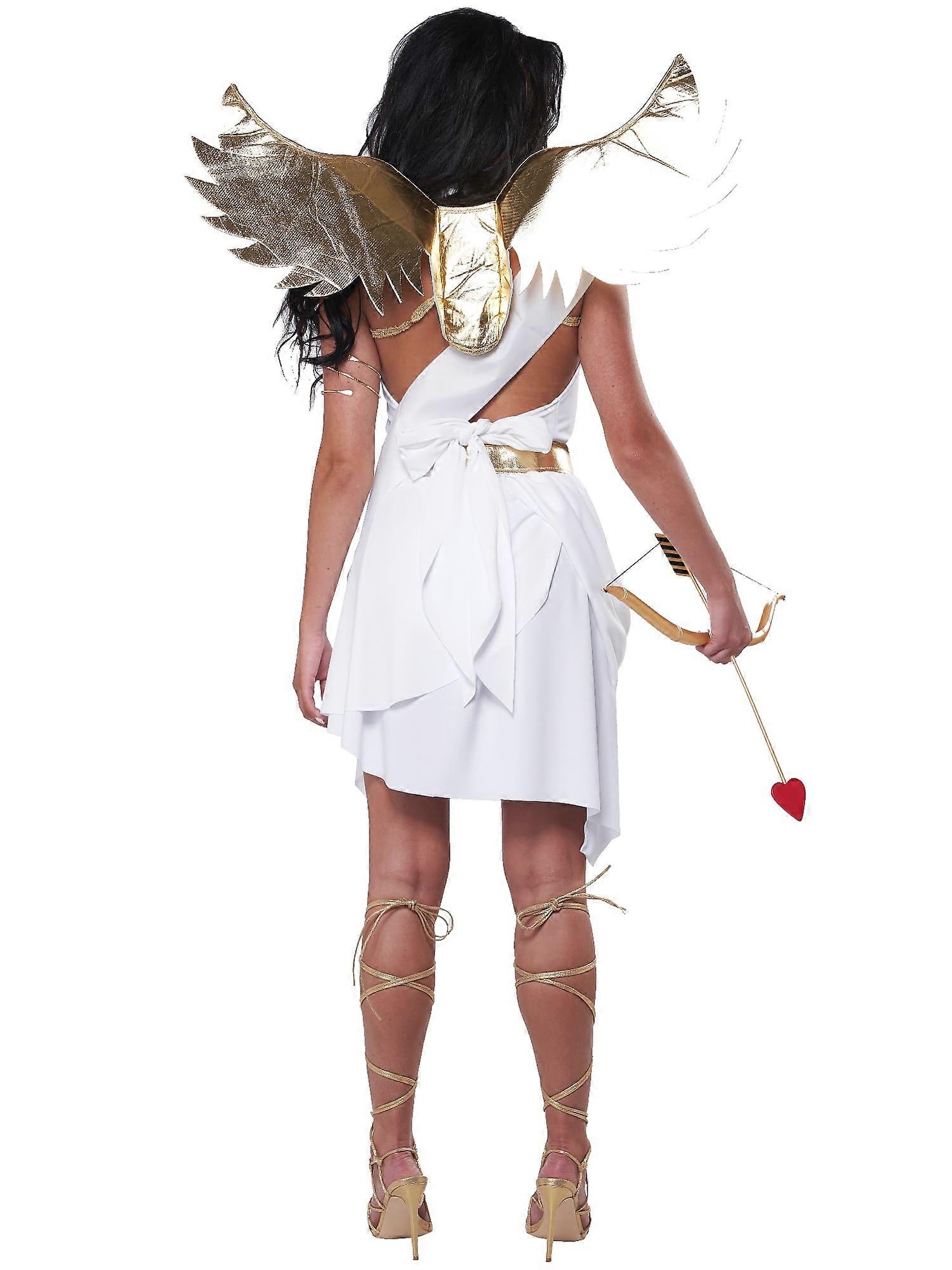 Love Goddess Cupid Angel God of Love Greek Toga Adult Womens Costume ...