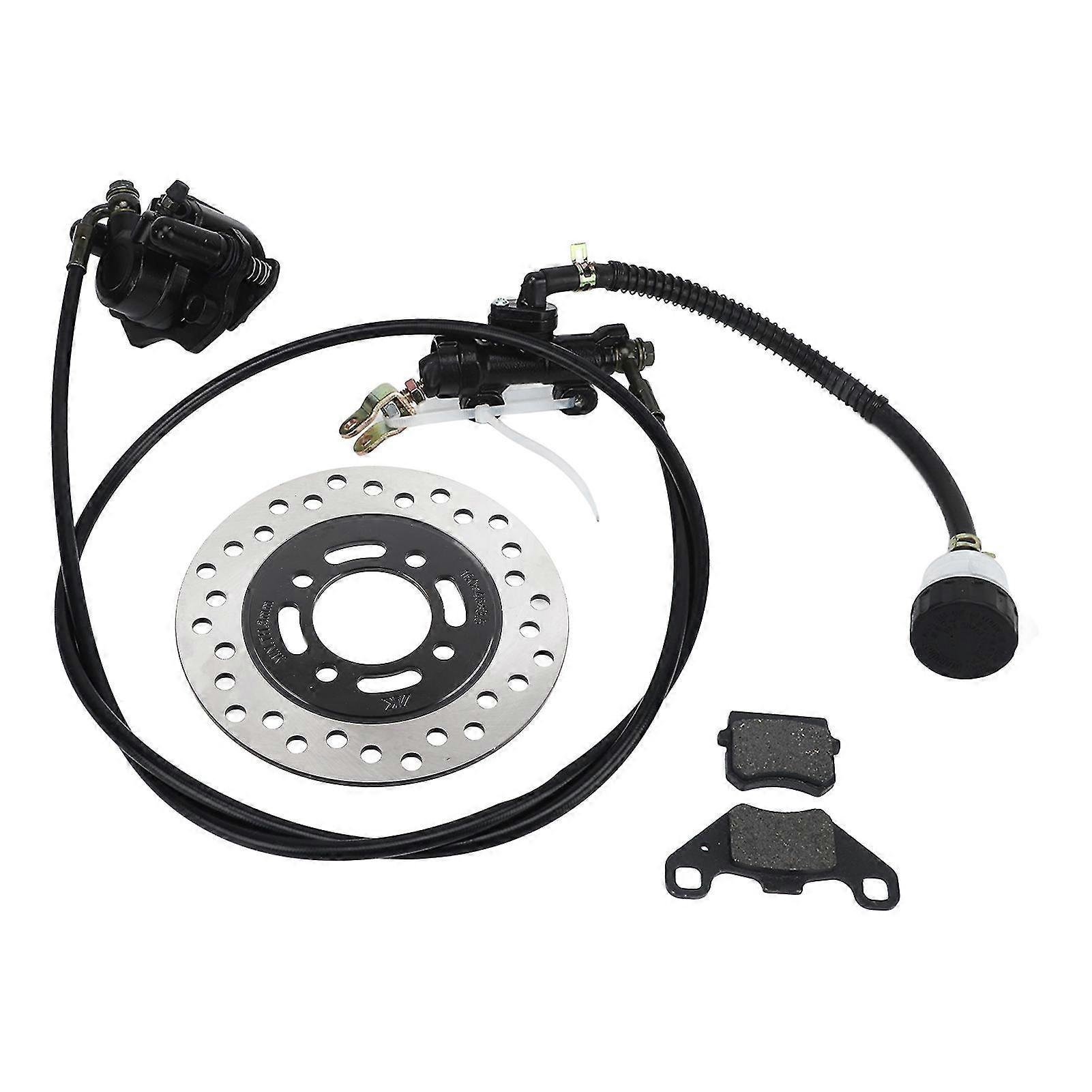 Disc Brake Kit for 50cc-250cc Dirt Bike Quad ATV Go Kart with Brake Pad ...