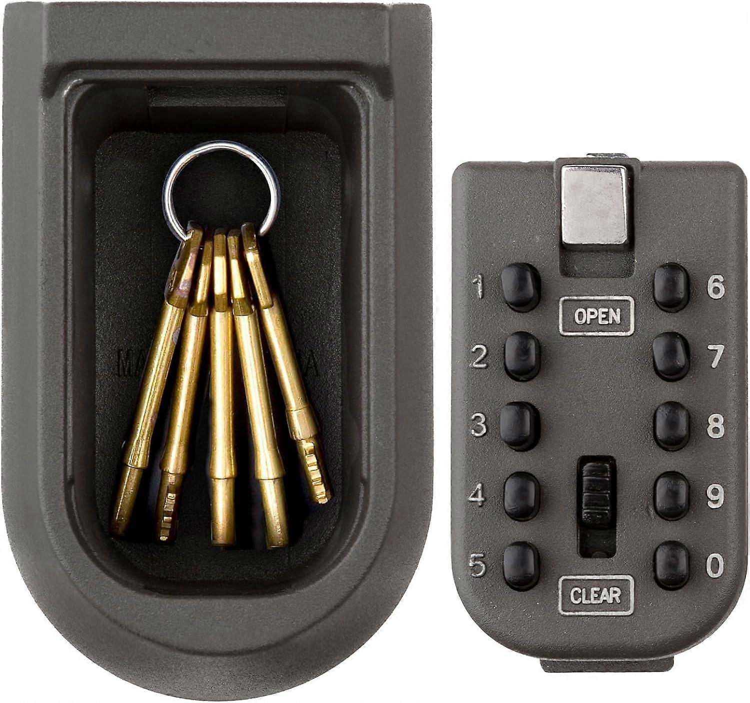 key box safe Wall-mounted lock box safe key car key case Metal car ...