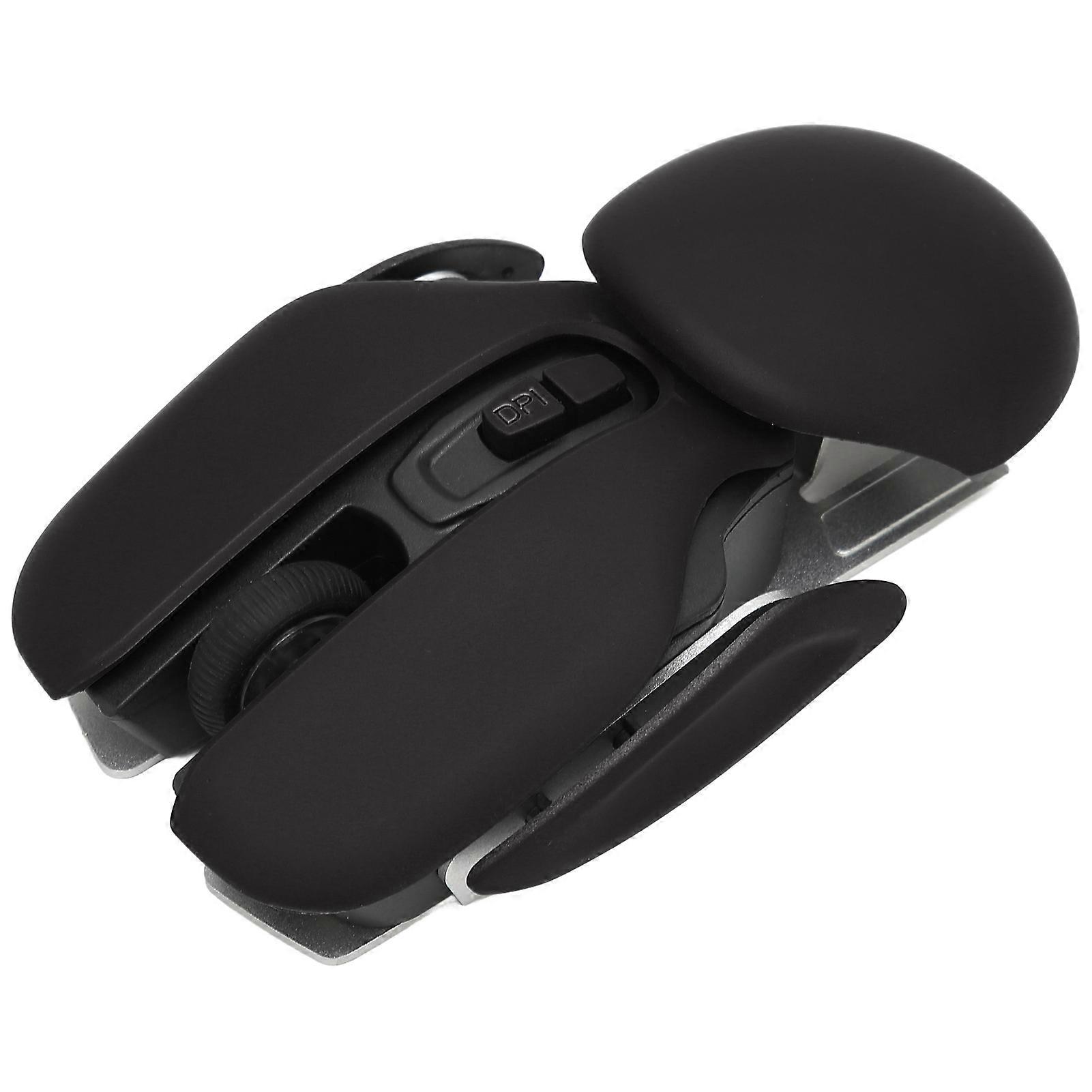 Ergonomic Wireless Mouse Inbuilt Battery Adjustable DPI Electroplating ...