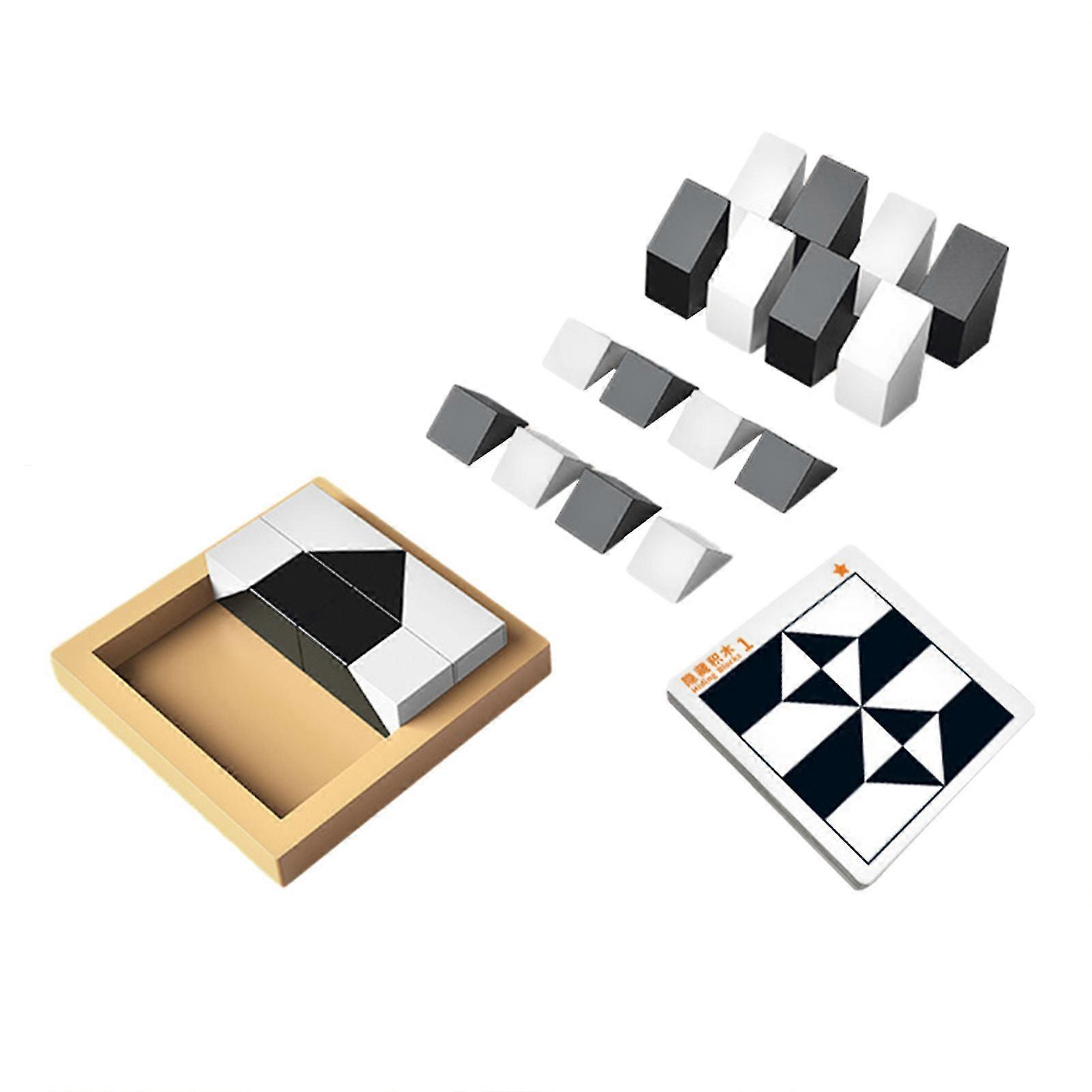 Simple Concealed-Block Toy for Kids Parent-child Interactive Board Game ...