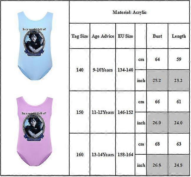 Kids Girls Wednesday Addams Printed The Addams Family Theme One Piece ...