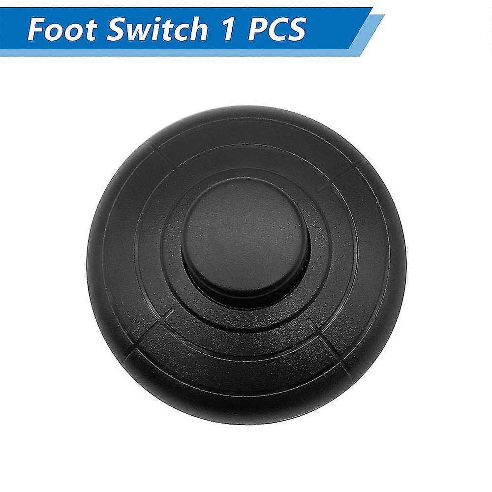 Diameter 70mm Black Round Foot Switch For Lamp Foot Push Switch Inline ...