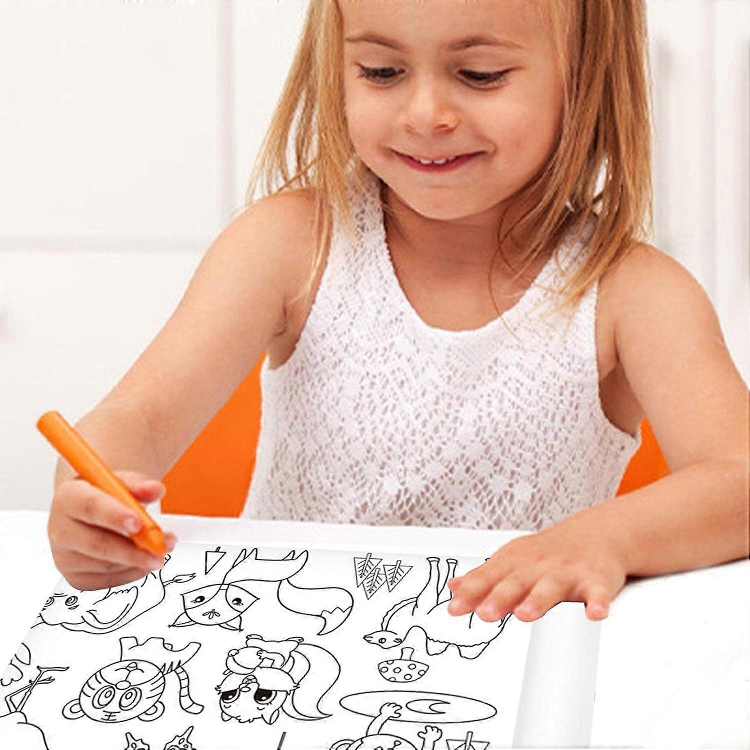 Children's Drawing Roll,Children's DIY Graffiti Scrolls, Drawing Paper ...