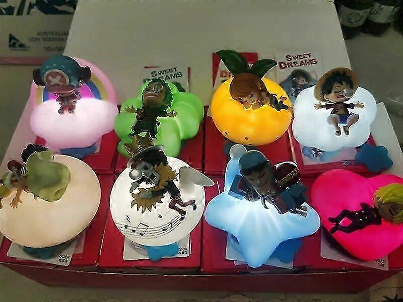 One Piece Anime Blind Box Night Light Luffy Zoro Nami Sanji Chopper ...