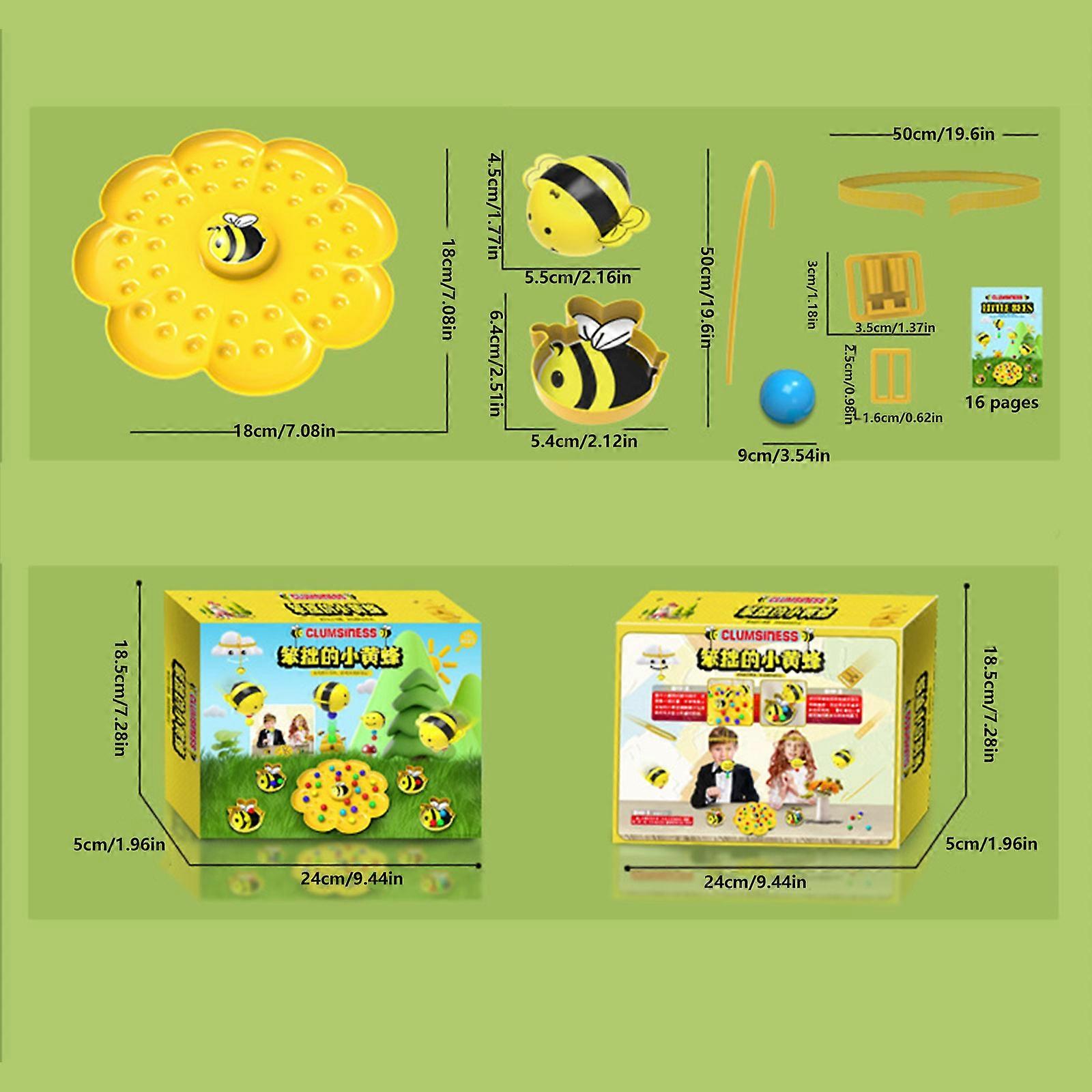 Kids Families Clumsy Little Bumblebee Board Game, Magnetic Tabletop ...