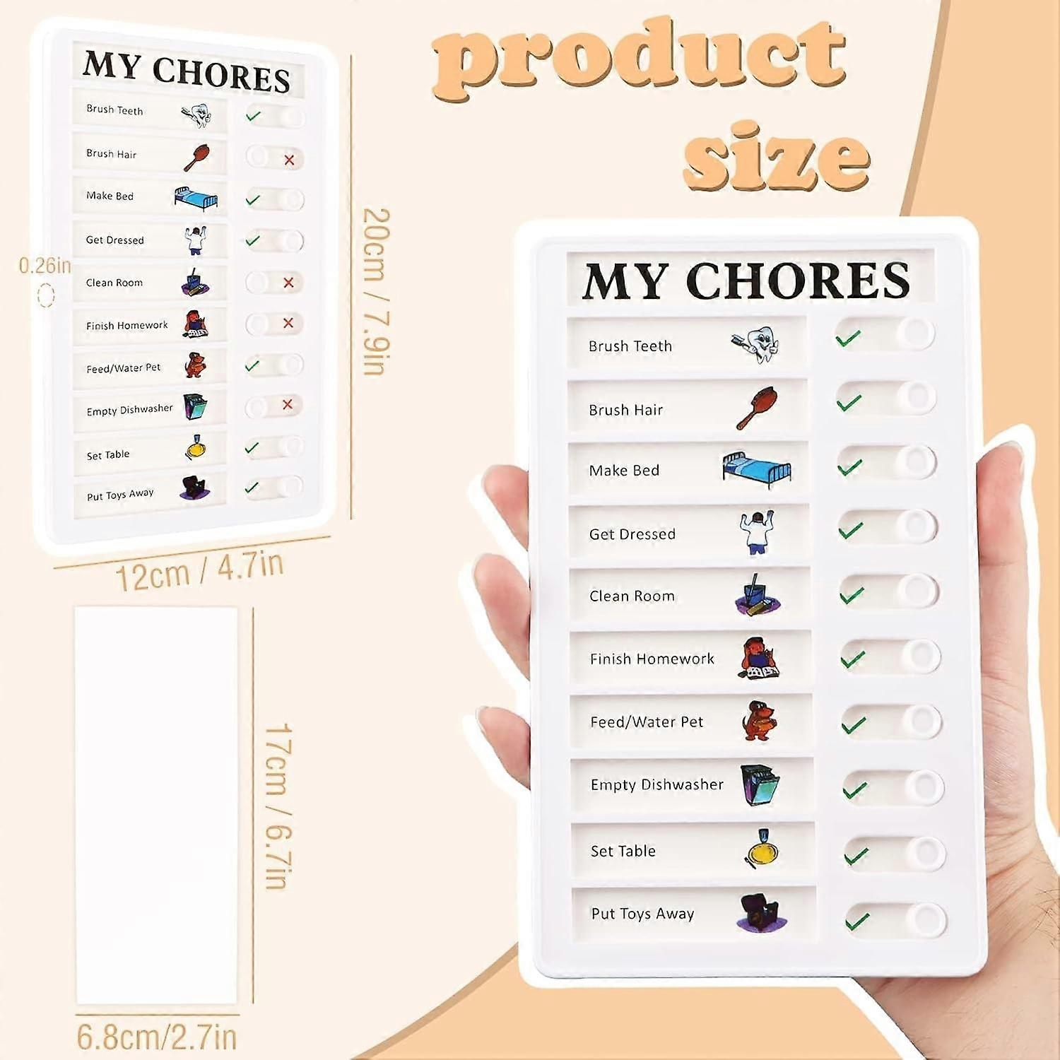 Chore Chart Memo Checklist Board, Chore Chart for Kids, to Do List ...