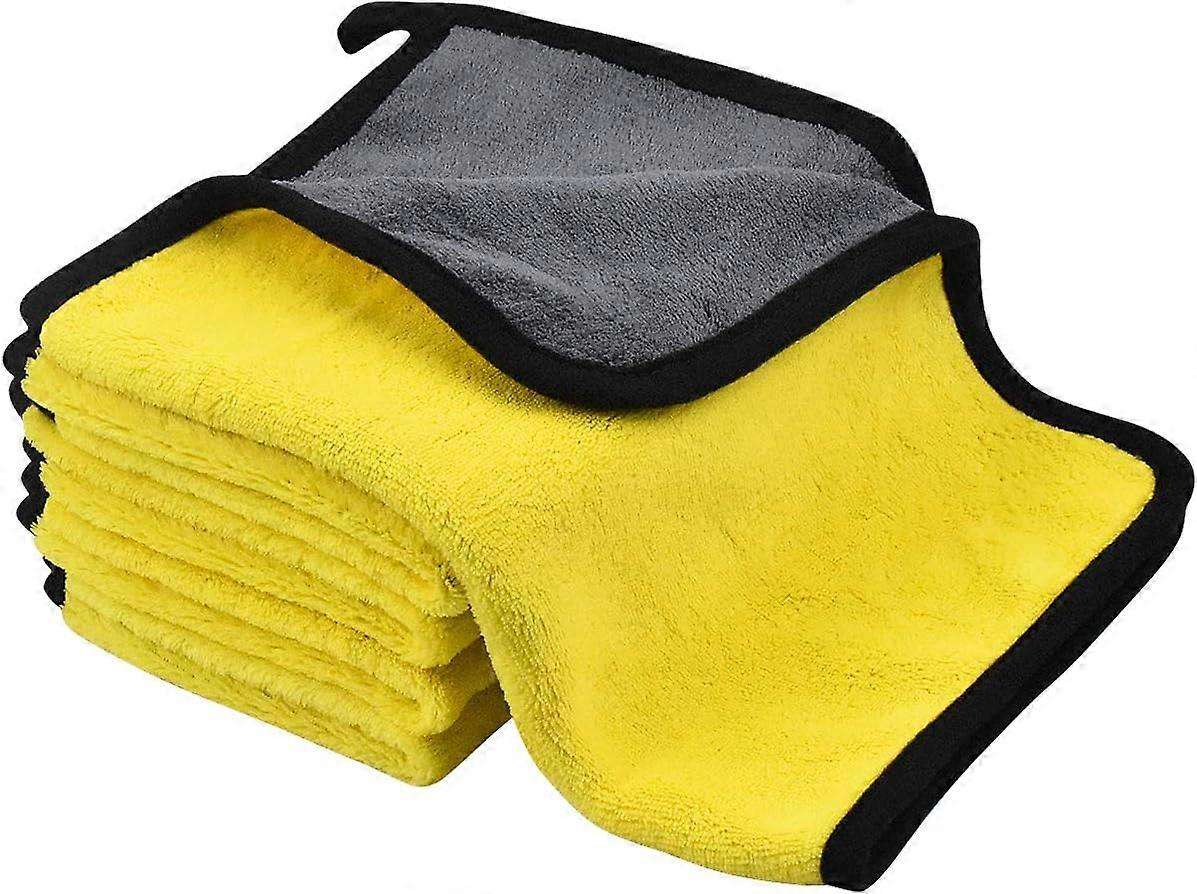 5 Piece Microfiber Cleaning Cloth, Ultra Absorbent Microfiber Towels ...