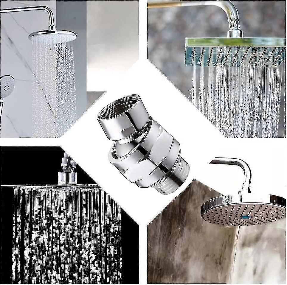 Shower Head Swivel Ball Joint Adapter Shower Connector Ball Joint ...