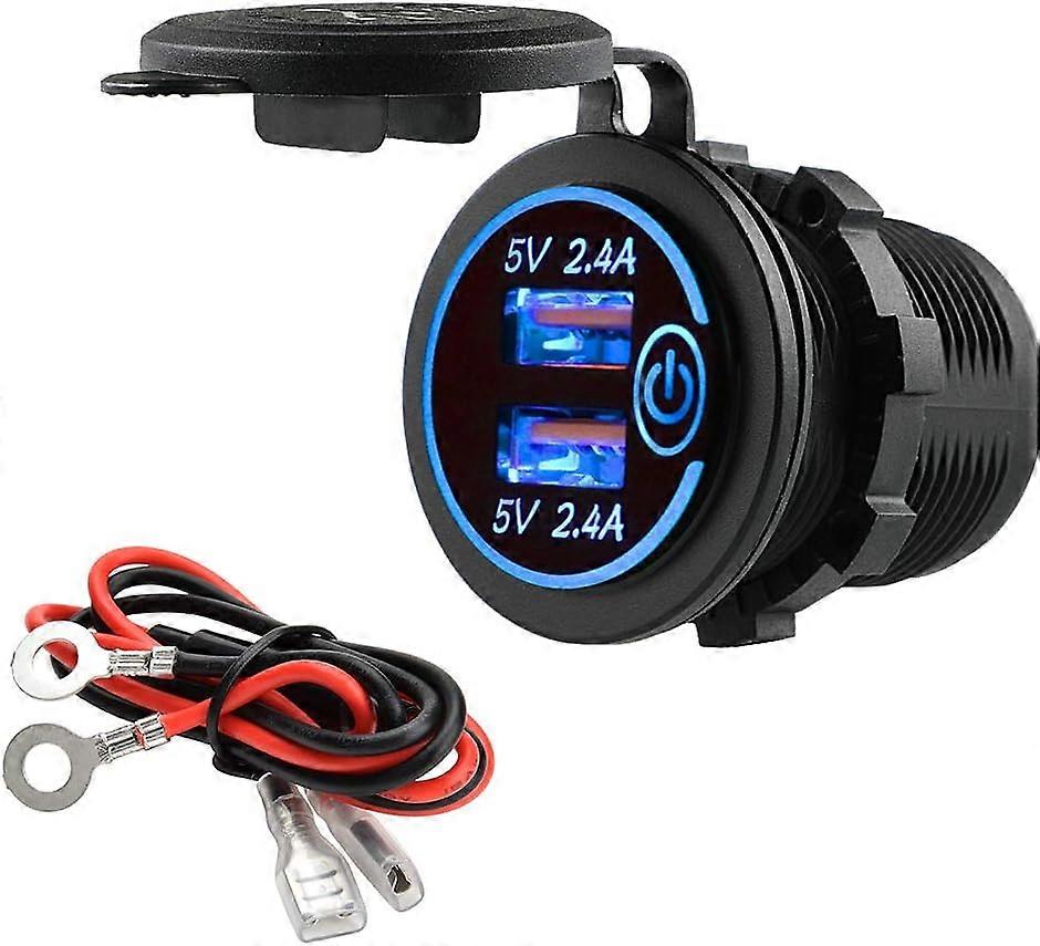 Car Socket for Boats Motorcycles Cars with a 0.6 m Connection Cable ...