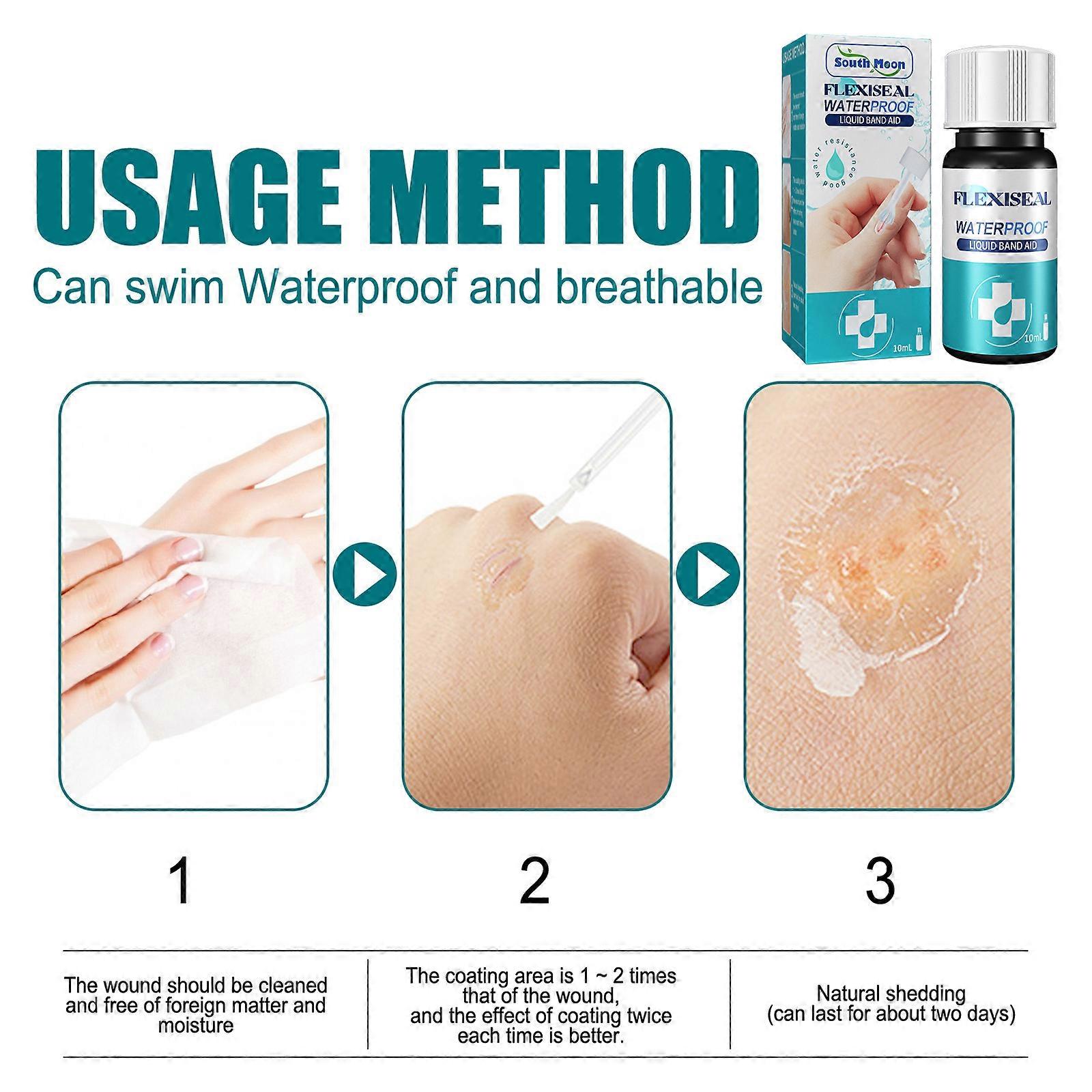 Medical Glue For Cuts, Fast-drying & Breathable Liquid Skin Bandage ...