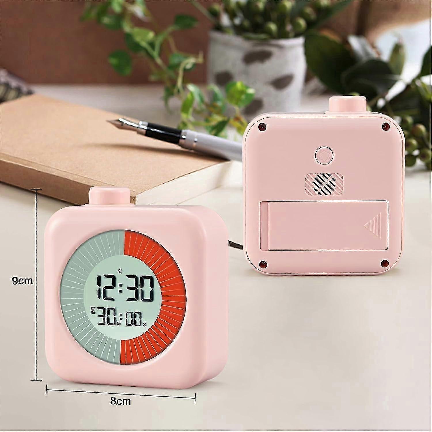 Visual Timer Digital, 60-Minute 3-in-1 Countdown Rotation Timer for ...