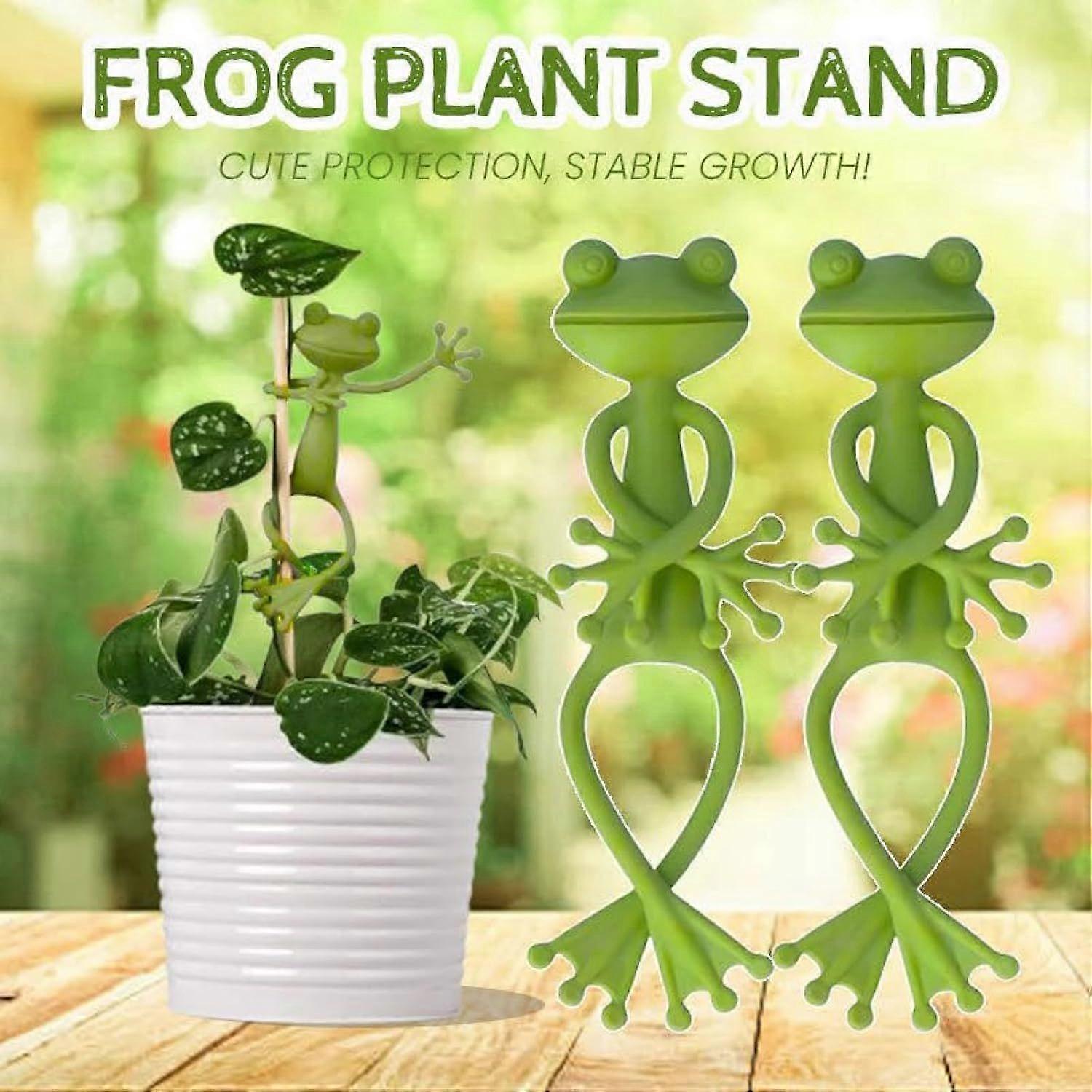 Frog Plant Stand,Cute Frog Flower Pot Hugger Plant Climbing Fixture ...
