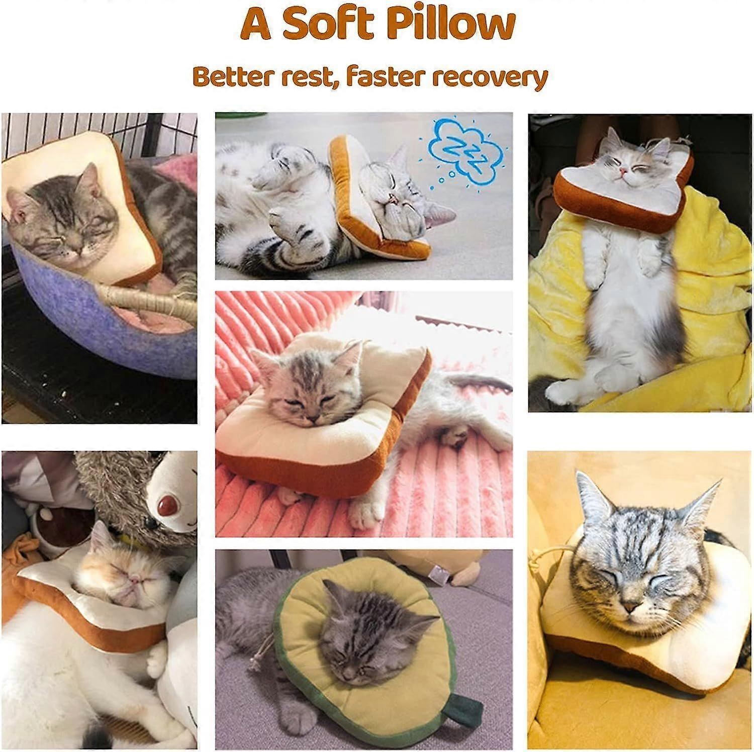 Adjustable Cat Cone Collar Soft, Cat Recovery Collar, Cone for Cat ...