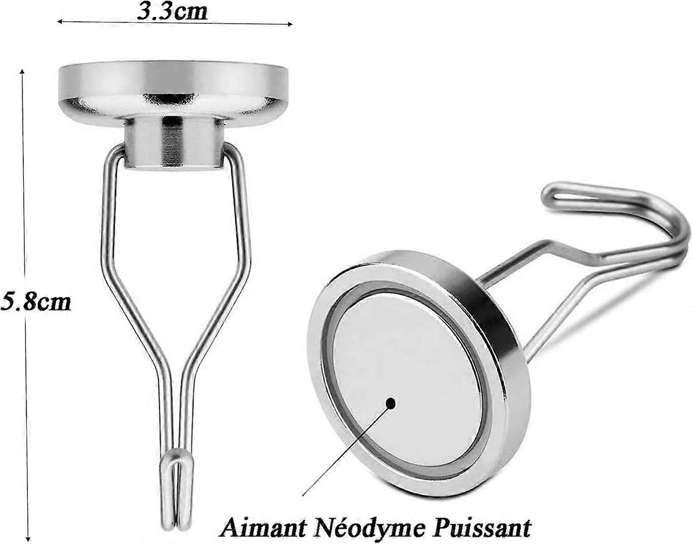 Powerful Magnetic Hooks For Wide Application, Easy Assemble And Space ...
