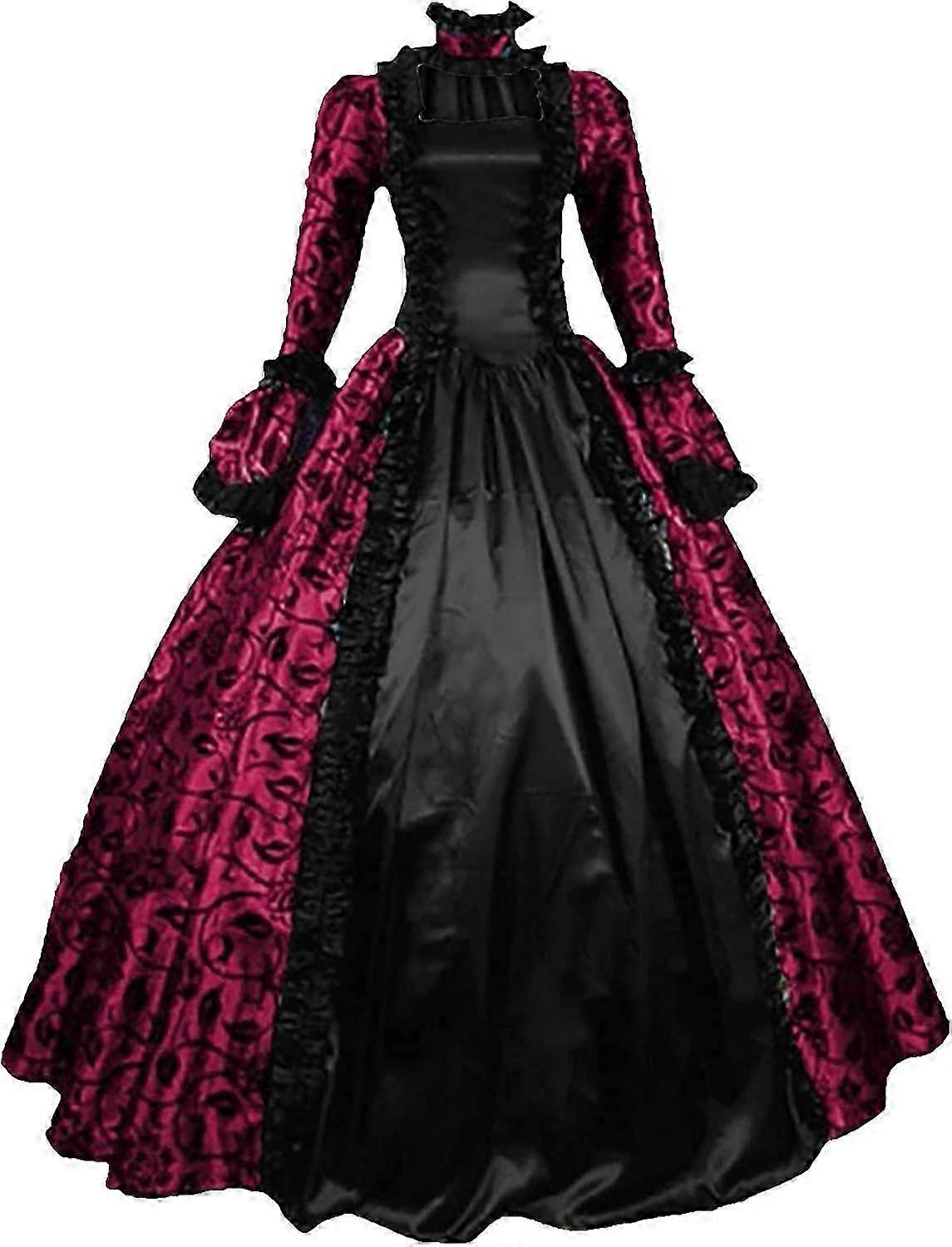 Plus Size Renaissance Dresses for Women Medieval Ball Gowns, Victorian ...