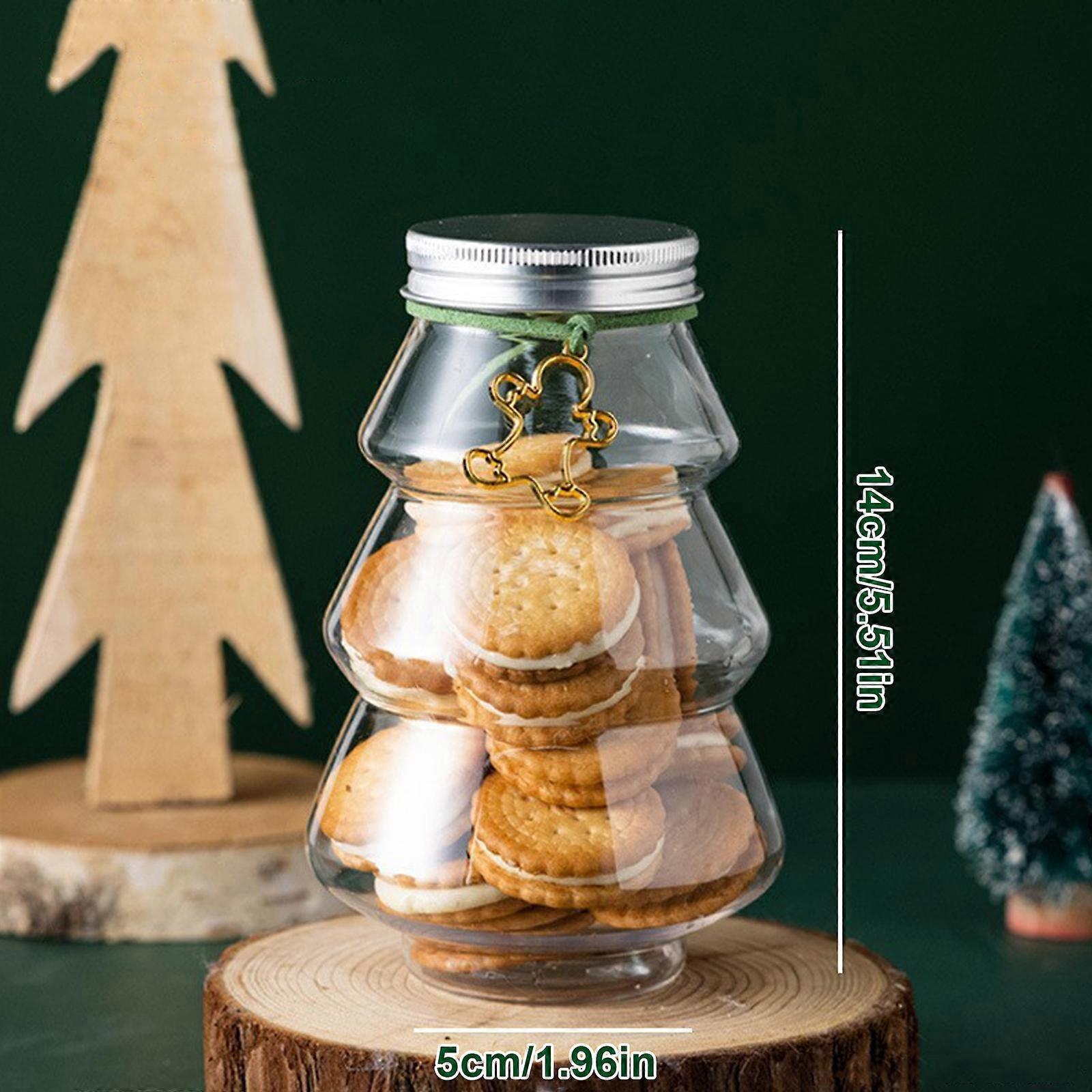 Christmas Tree Candy Jars, Holiday Decorative Jars for Christmas Party ...