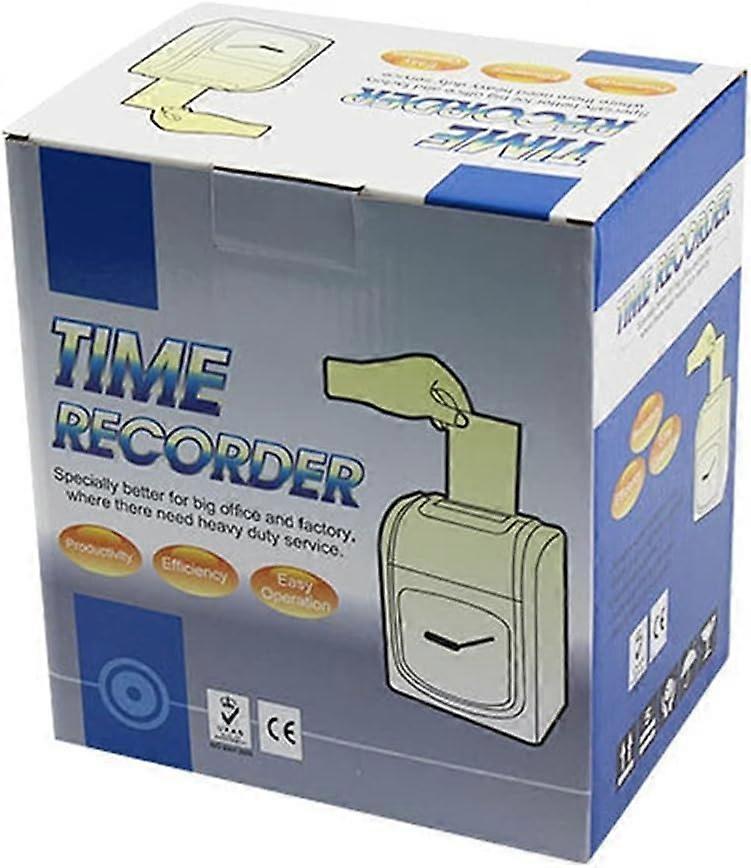 Punch Time Cards and Electronic Attendance Machine with LCD Display, ID ...