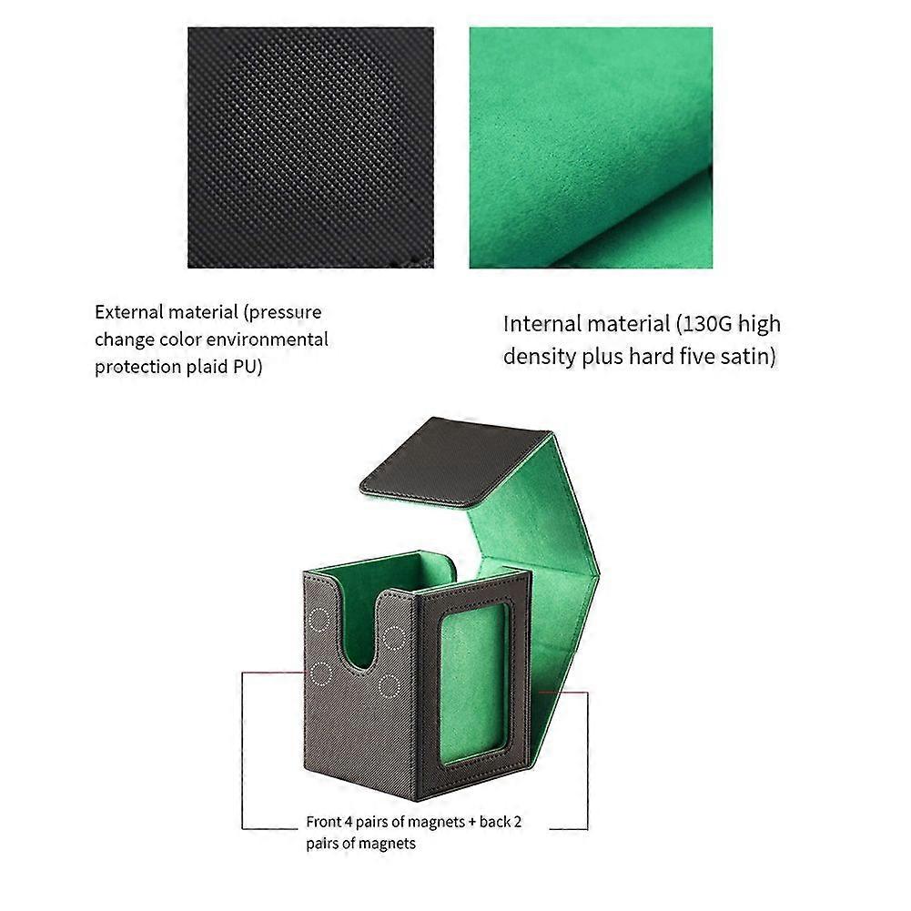 Card Storage Box for Trading Cards ,Card Deck Box with Display Window ...