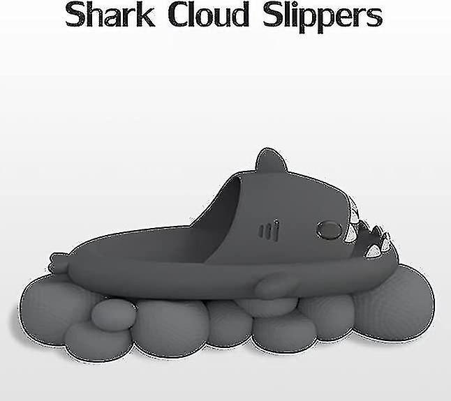 Cloudy Shark Slides, Cloud Sharks, 2022 Summer Cute Shark Slippers For Women And Men | Fruugo AU