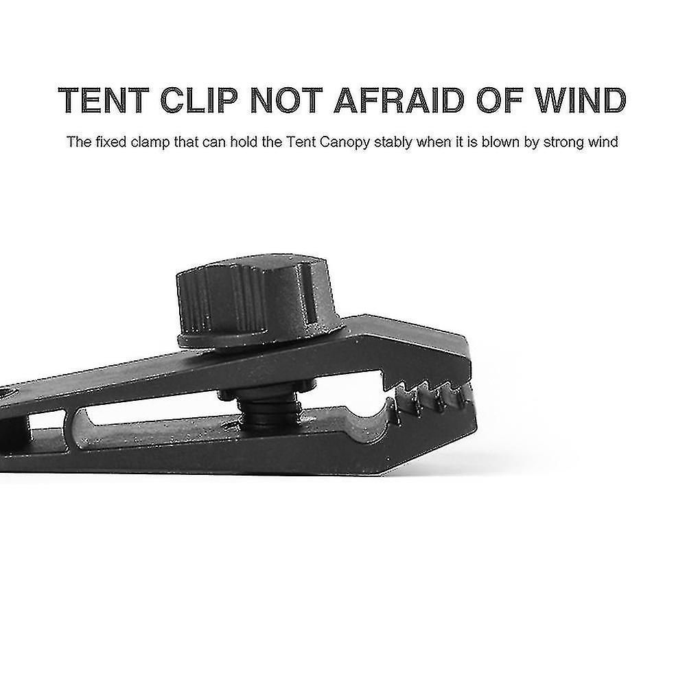 1/10/20PCS Heavy Duty Windproof Canopy Awning Clamp Grip Clips For ...