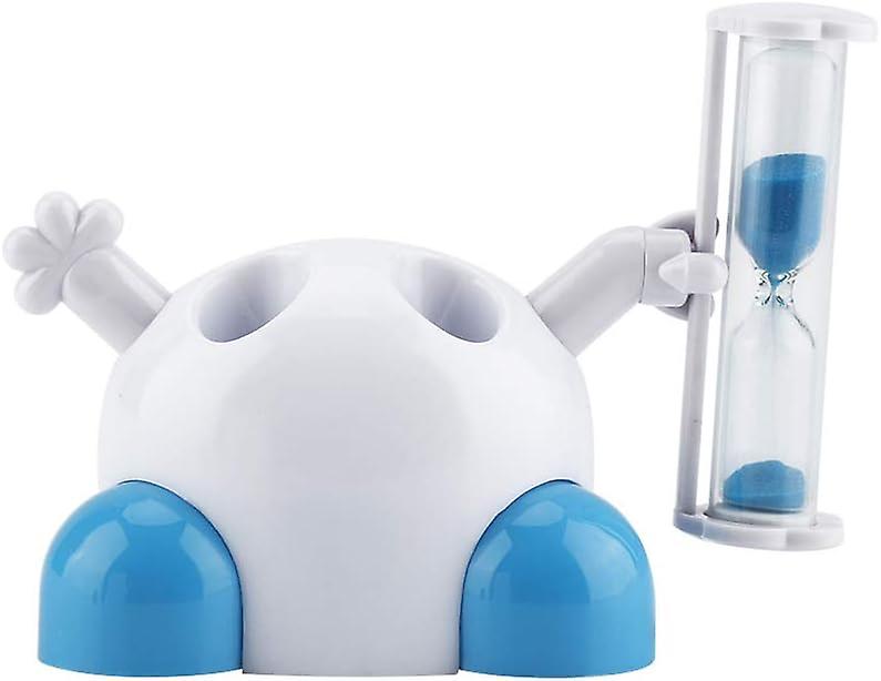 Kids Toothbrush Holder Cute Cartoon Toothpaste Holder with 3 Minutes ...