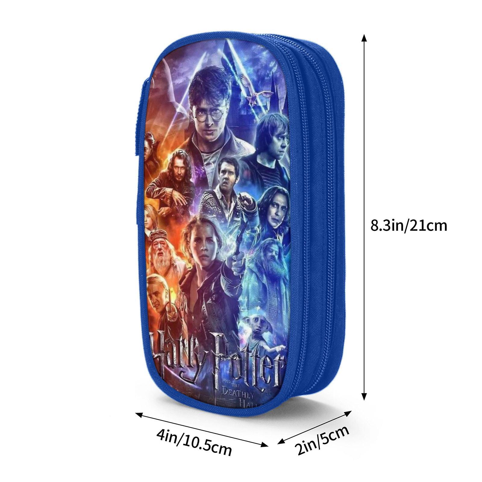 Harry Potter Big Capacity Pencil Case, Large Storage Pencil Pouch Pen ...