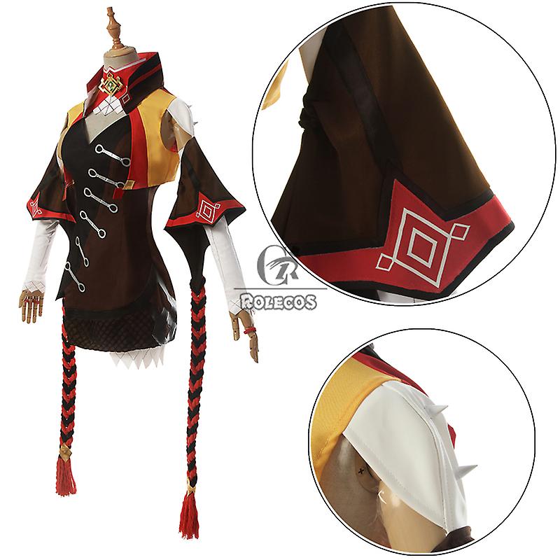 Genshin Impact Xinyan Cosplay Costume Game Genshin Impact Cosplay ...