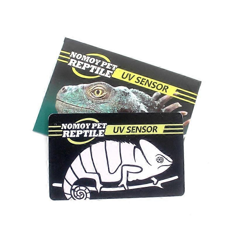 Reptile Uvb Light Lamp Bulb Test Card Uv Tests Paper Reptiles Terrarium