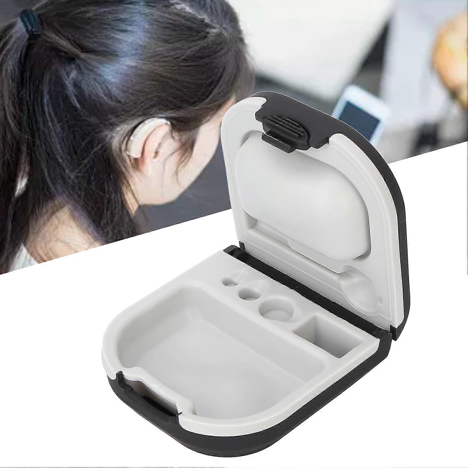 Hearing Aid Case Mini Exquisite Reusable Portable Pocket Size Hearing ...