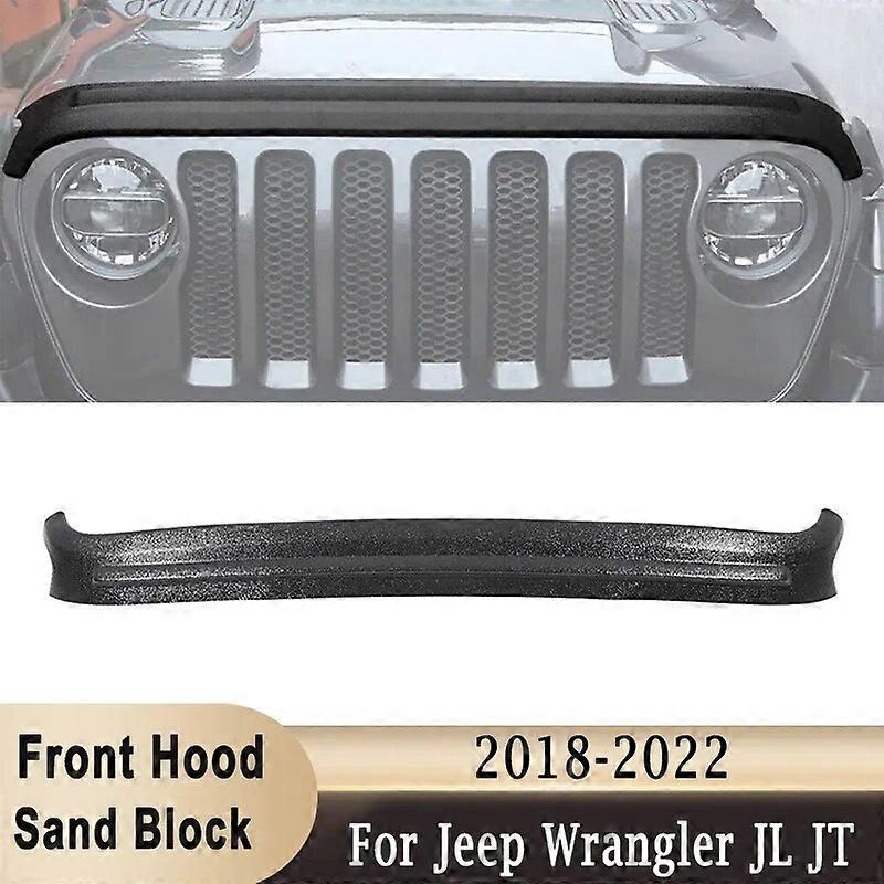 Front Engine Hood Stone Guard Hood Air Deflector Bug Shield for Jeep ...