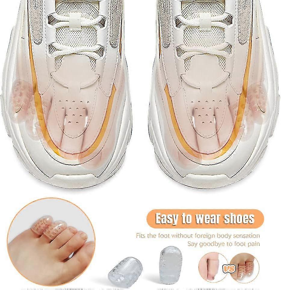 Gel Toe Caps Toe Protectors Breathable Litte Toe Sleeves, Toe ...
