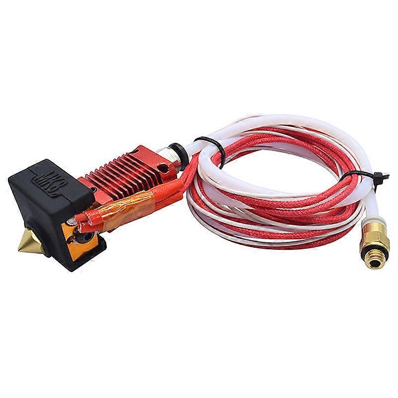 3D Full Metal J- CR10 Hotend Extruder Kit Hot End Kit for -3 CR10 10S Bowden Extruder 12V 40W 3D ...