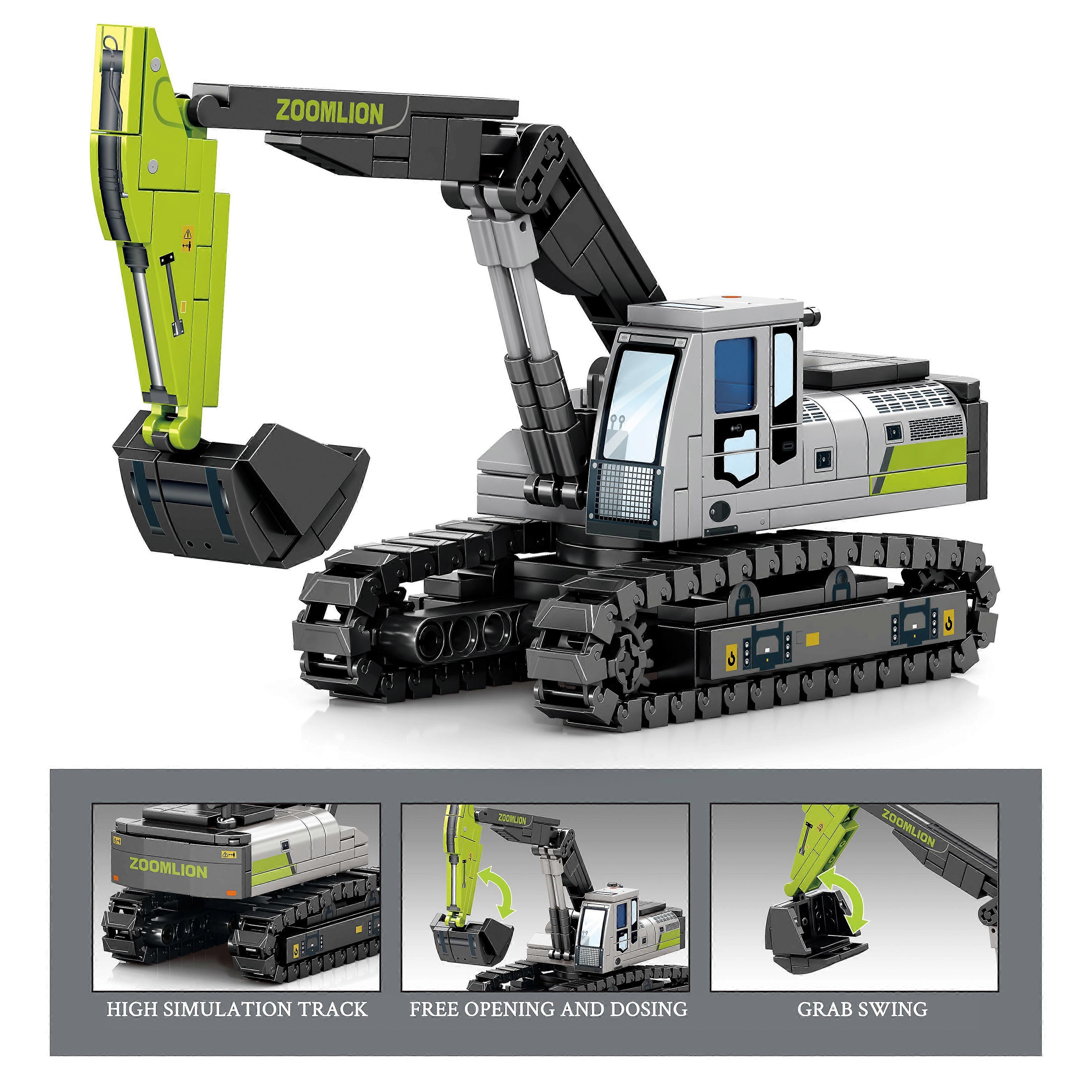 JWL-Sembo Engineering Building Blocks City Construction Children Toy ...