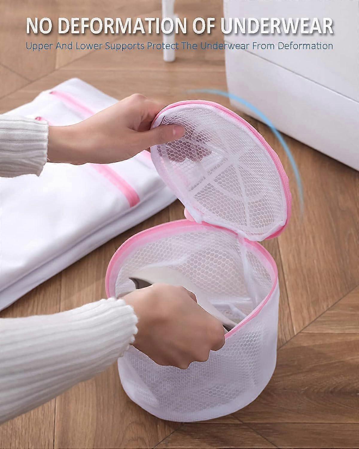 3 Pieces Laundry Net Washing Machine Underwear, Bra Laundry Bag ...