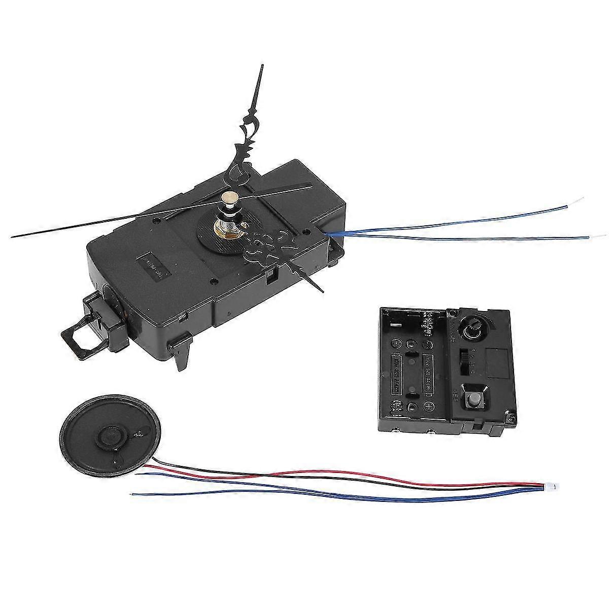 Quartz Clock Movement With Black Hands,with Music Box Speaker,battery ...