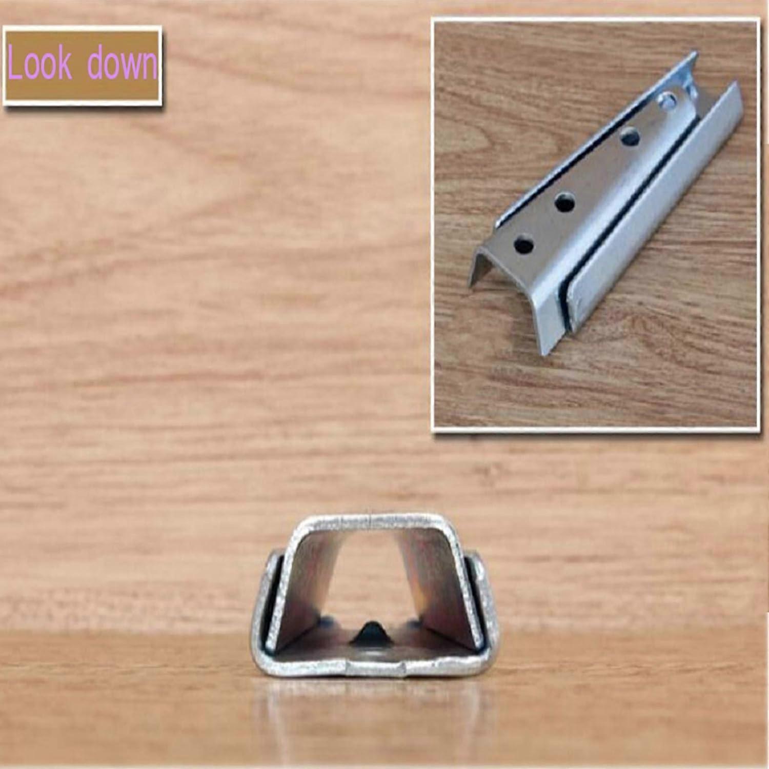 4 Pairs Headboard Wall Brackets Hanging Furniture Connectors? Metal ...