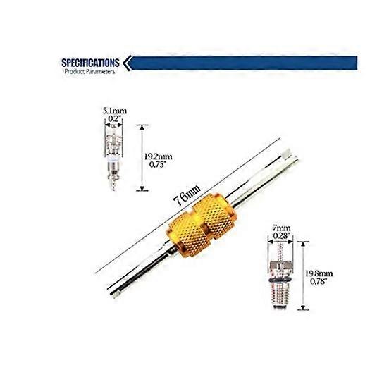 Pack R12 to R134A Adapter Low Side & High Side Conversion R12 to R134A ...