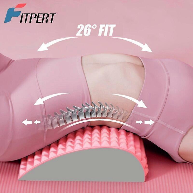 Lower Back Pain Relief Device Back Cracker Posture Corrector Lumbar Support Spine Board for ...