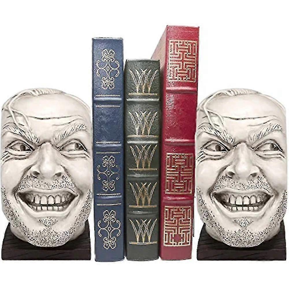 Book Ends,sculpture Of The Shining Bookends Here's Johnny Decorative ...