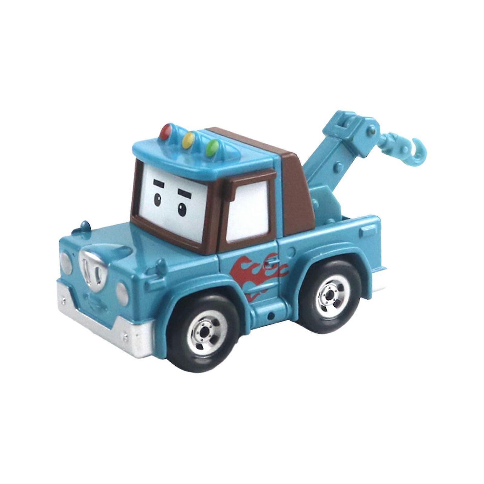 Çocuklar Araba Oyuncakları Robot Poli Roy Haley Anime Metal Action ...