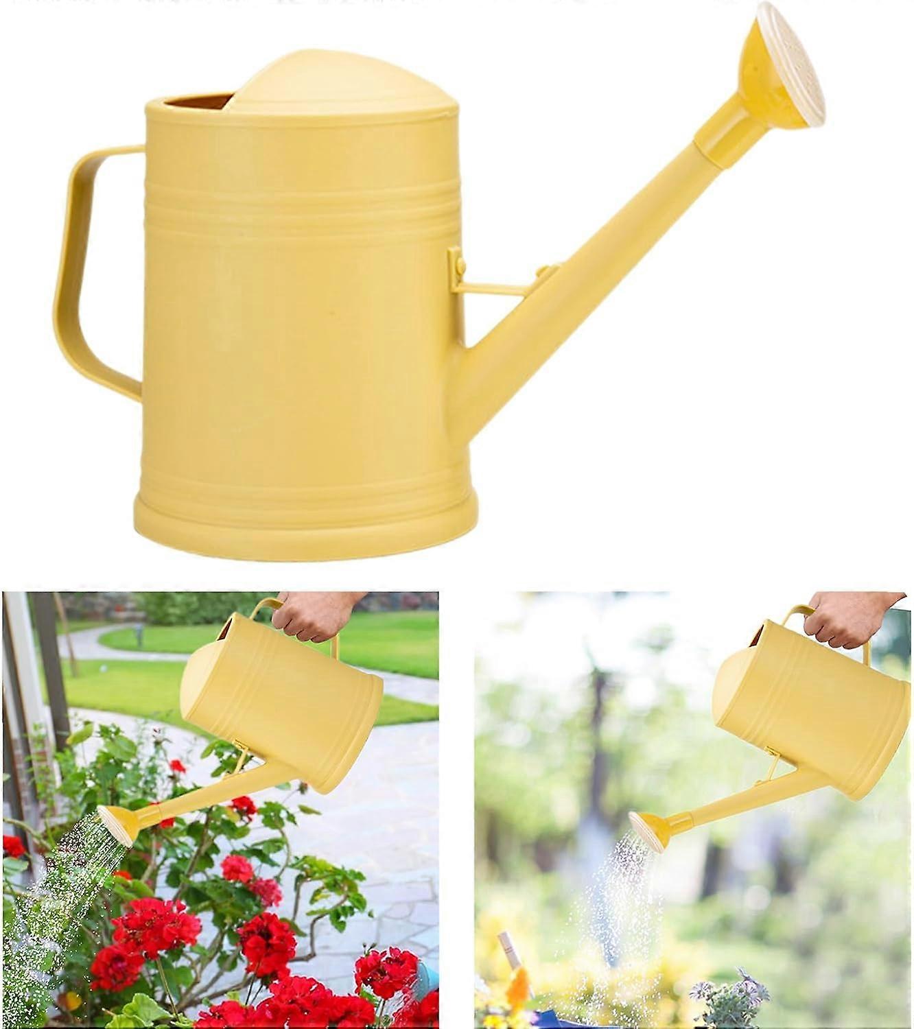 Watering Can 2L Capacity, PP Material, Long Mouth, Curved Handle, Milky ...