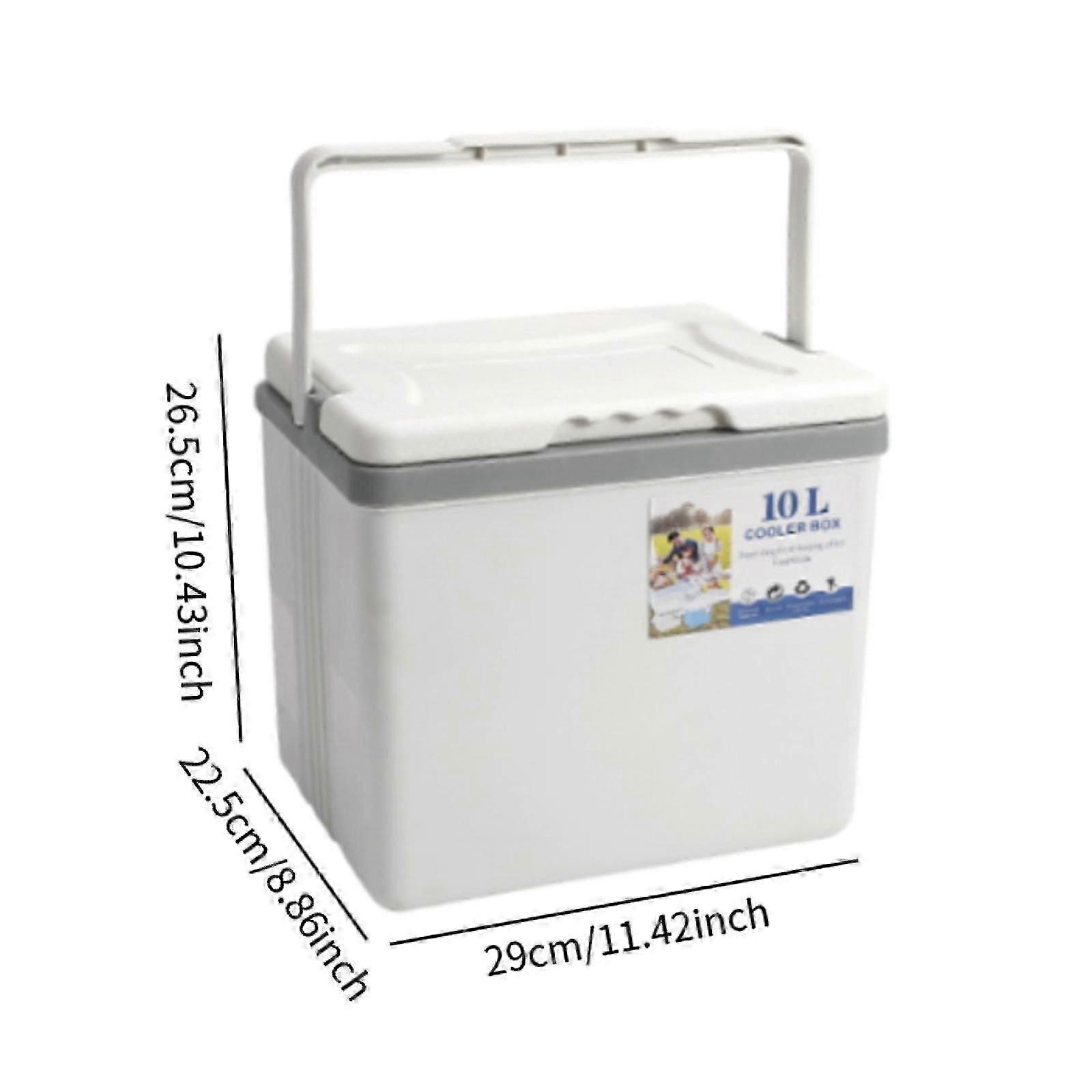 Cooler Box Airtight Car Refrigerator Insulated Box for Camping Fishing ...
